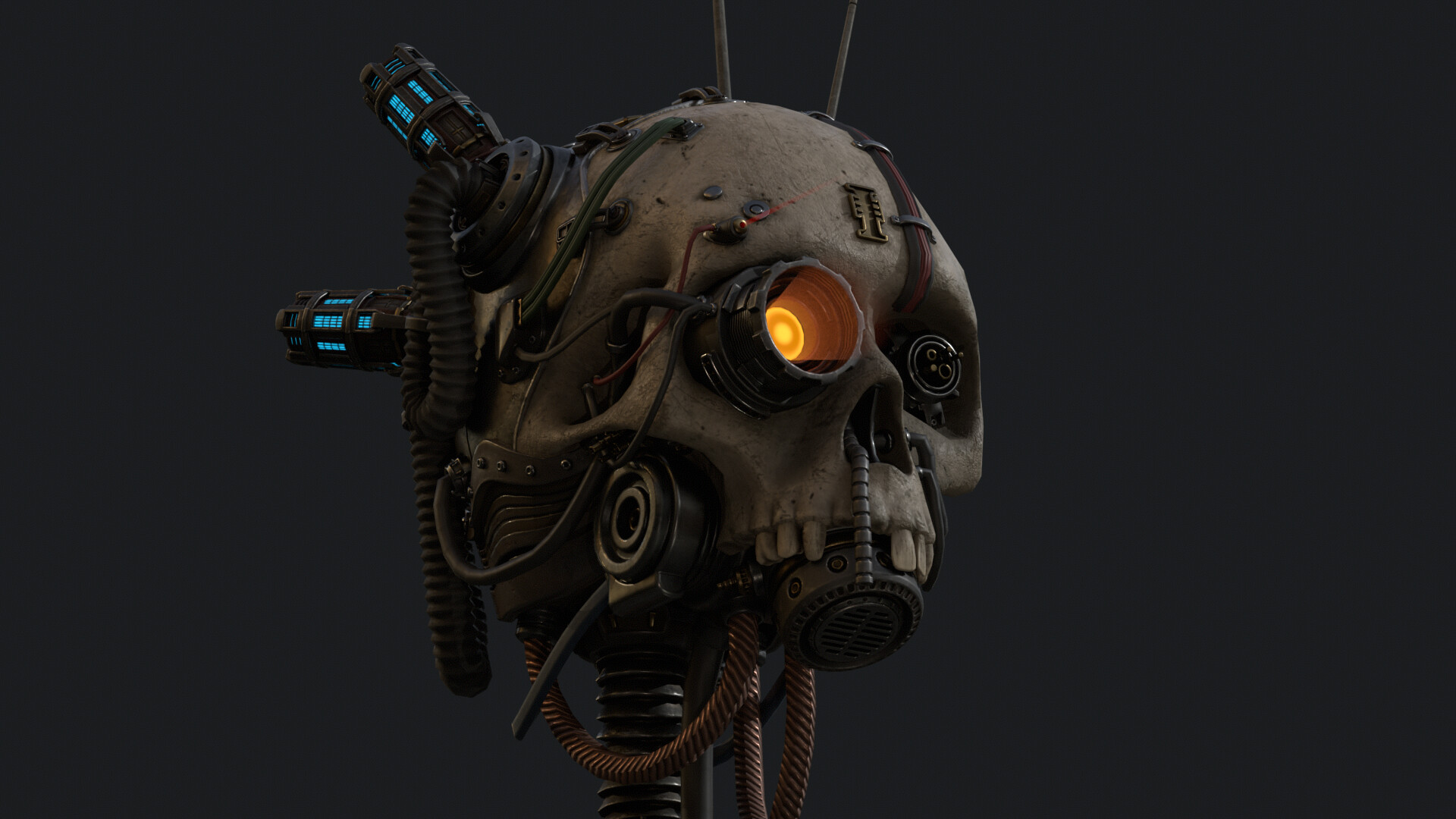 ArtStation - Warhammer 40 000 Servo-Skull
