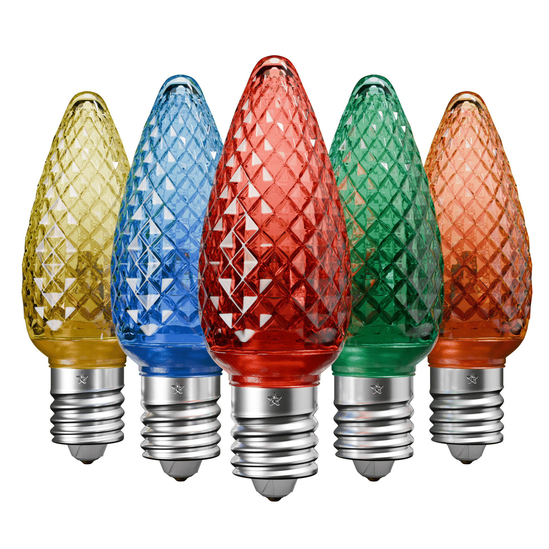 David Emil - C9 Faceted Bulbs 3D Modeling/Rendering
