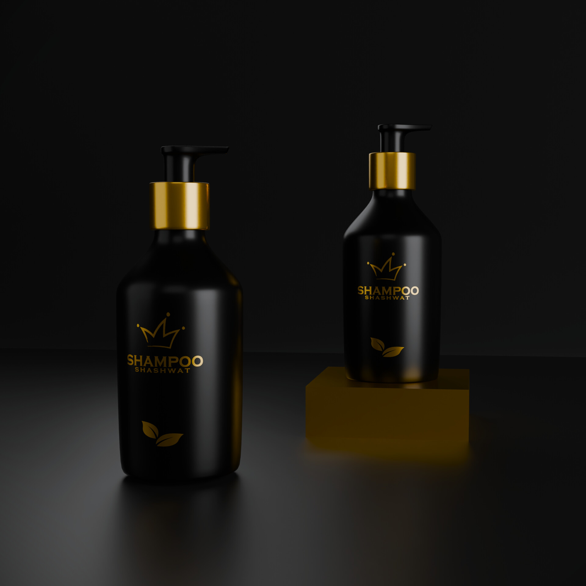 ArtStation - Shampoo Bottle