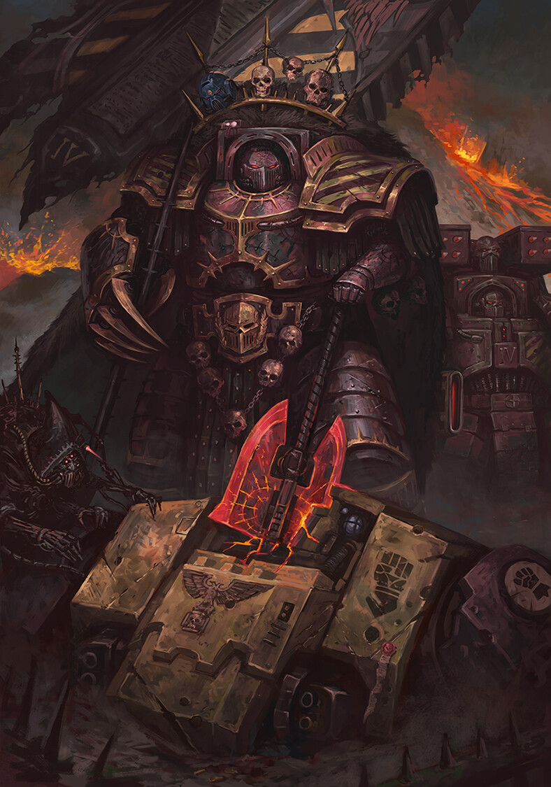 ArtStation - Iron warriors Warsmith