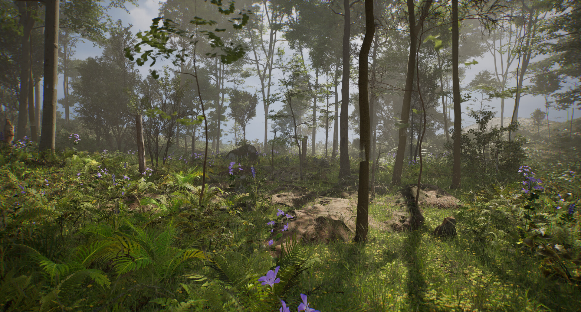 ArtStation - Nordic Forest Path