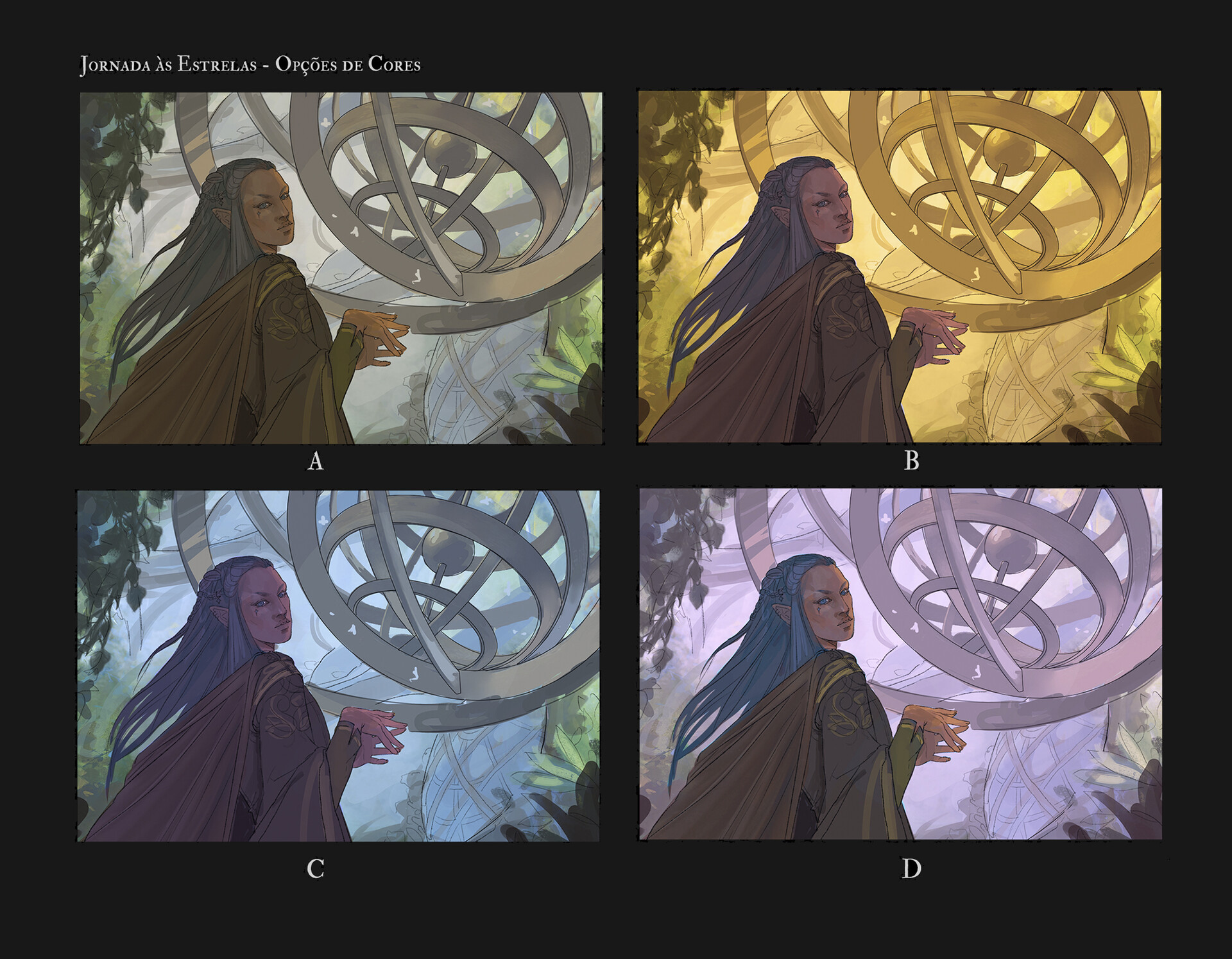 Art of Lua Marques - Amrynn - Tormenta20