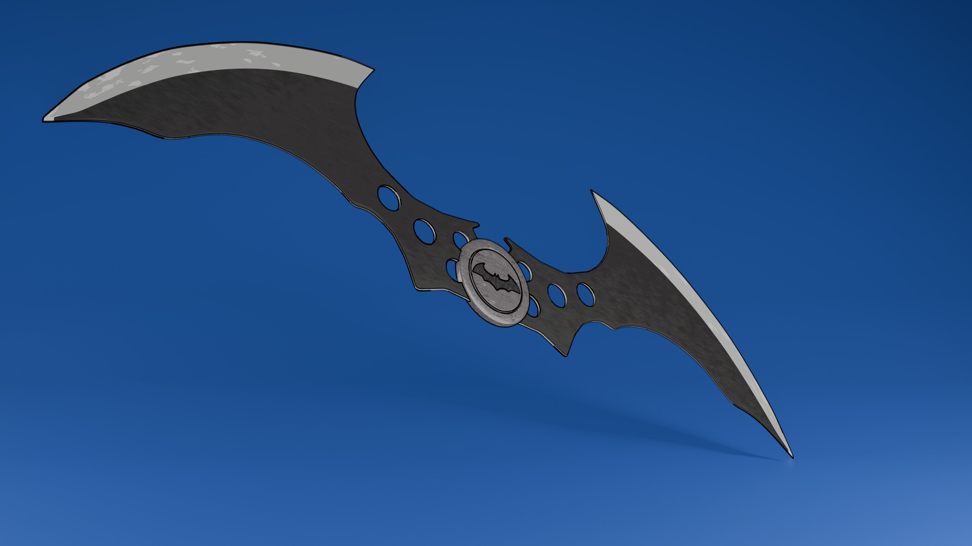 how to draw batman batarang