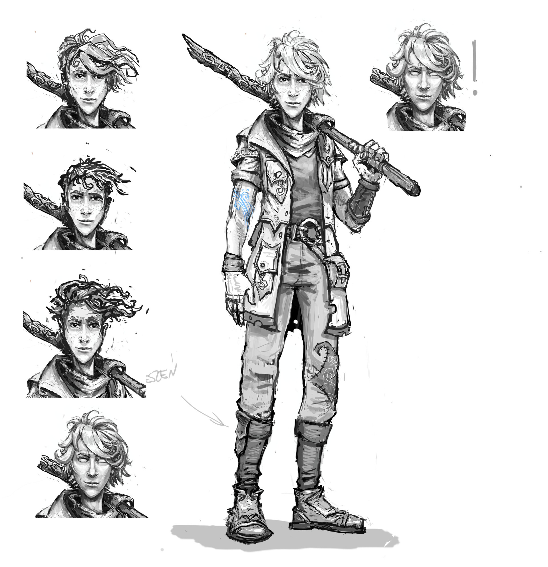 how to draw characters on pc