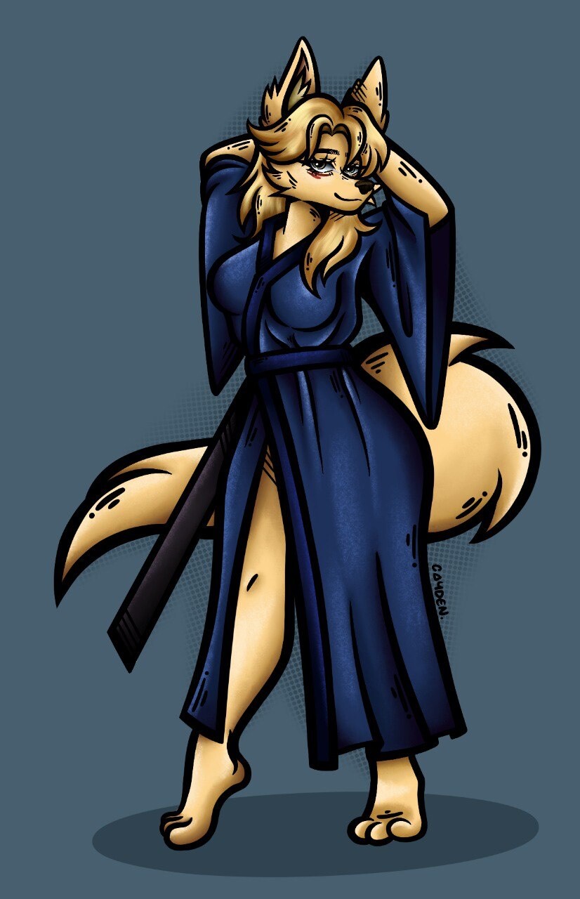 ArtStation - Lady fox