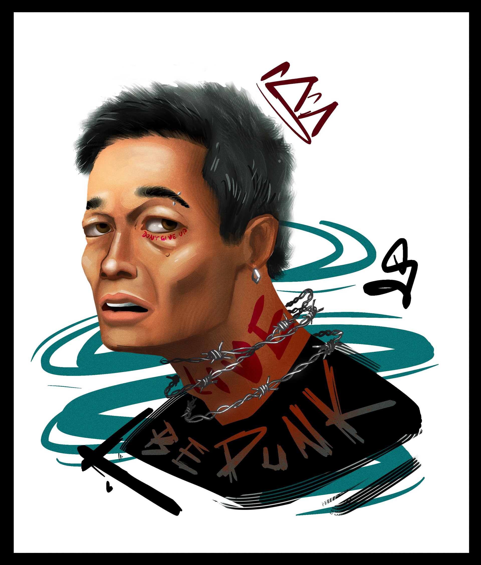 ArtStation - Be Punk Portrait