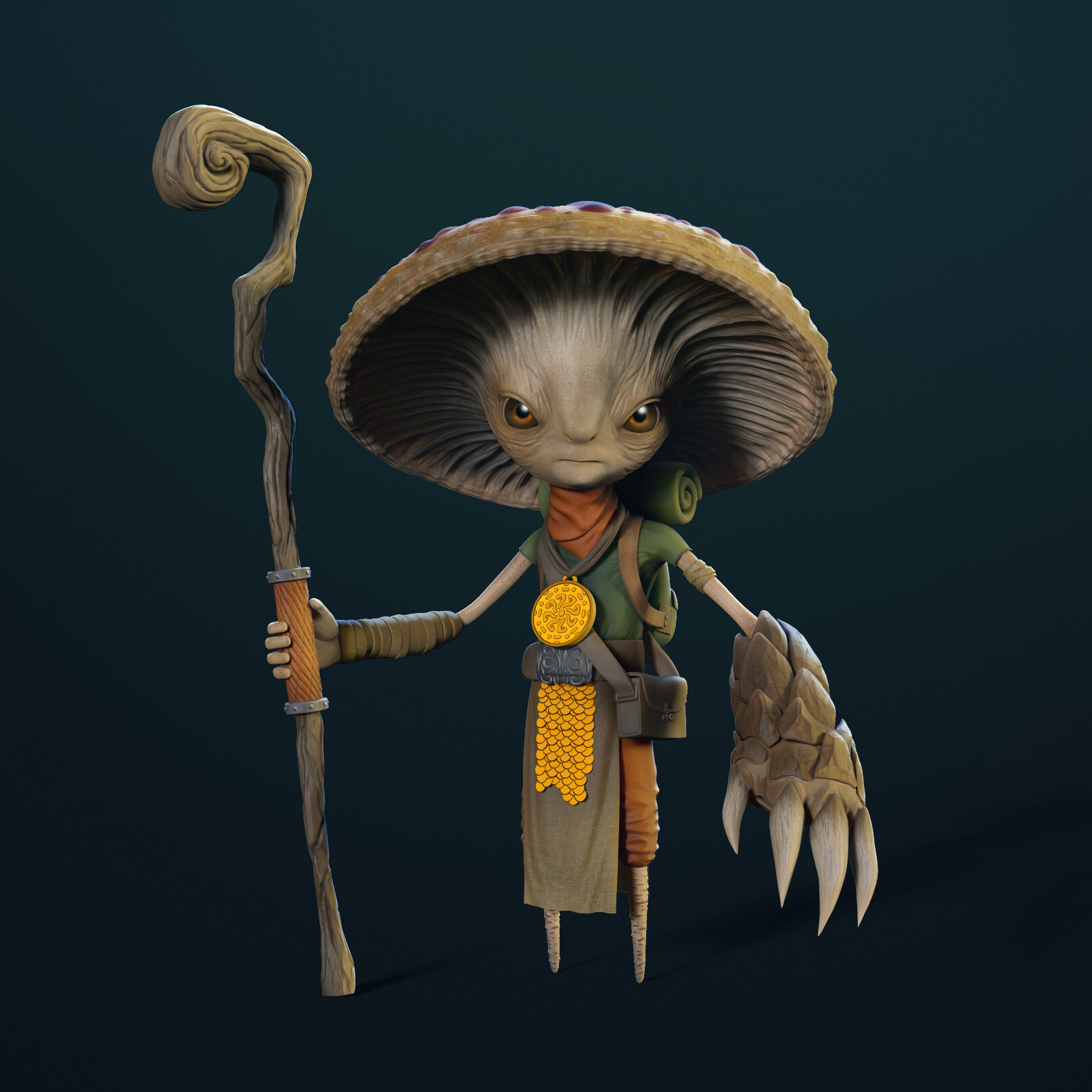 ArtStation - Mushroom Man
