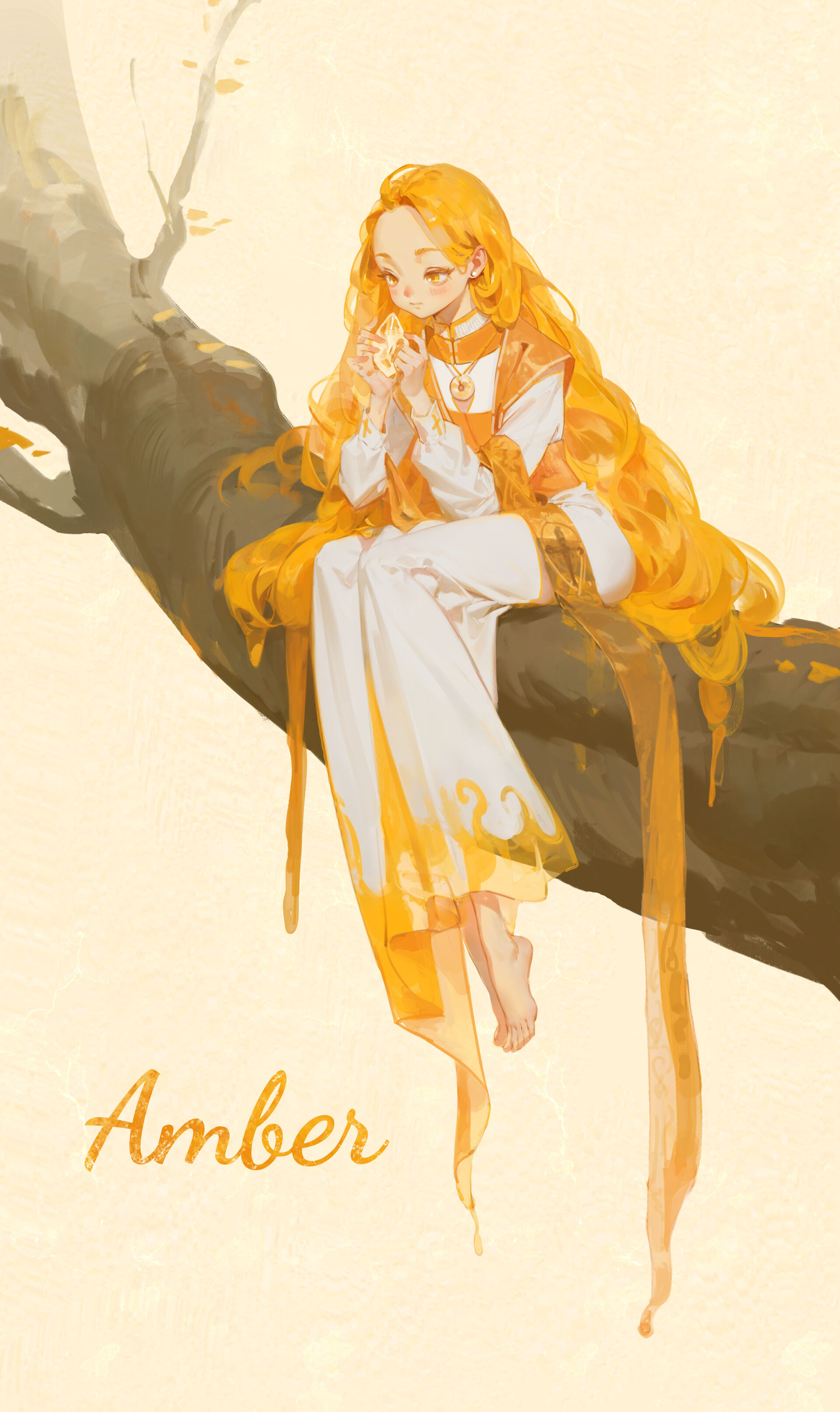 ArtStation - Amber Girl