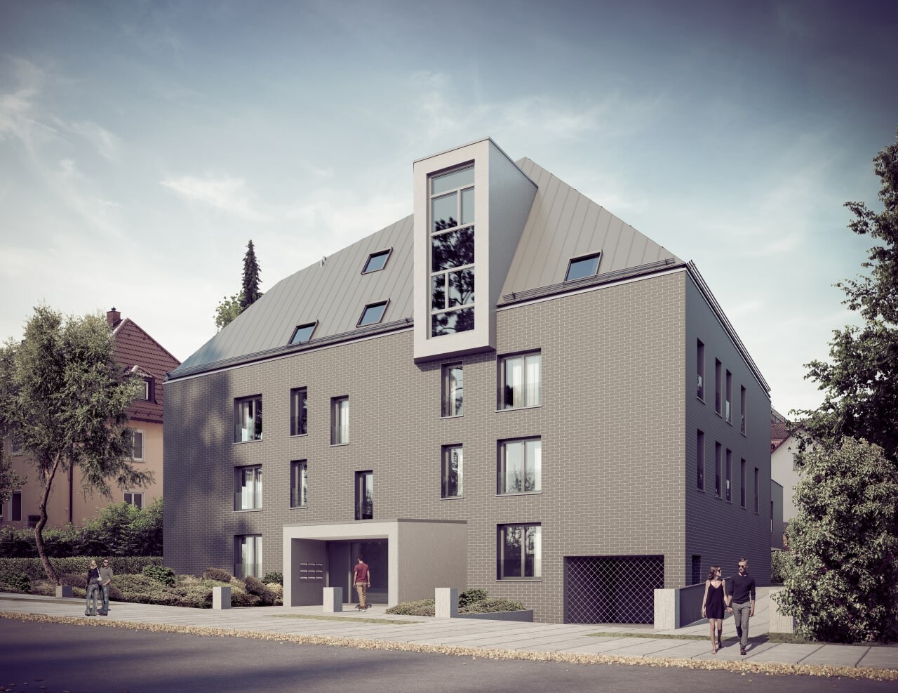 ArtStation - Small residential building in Germany