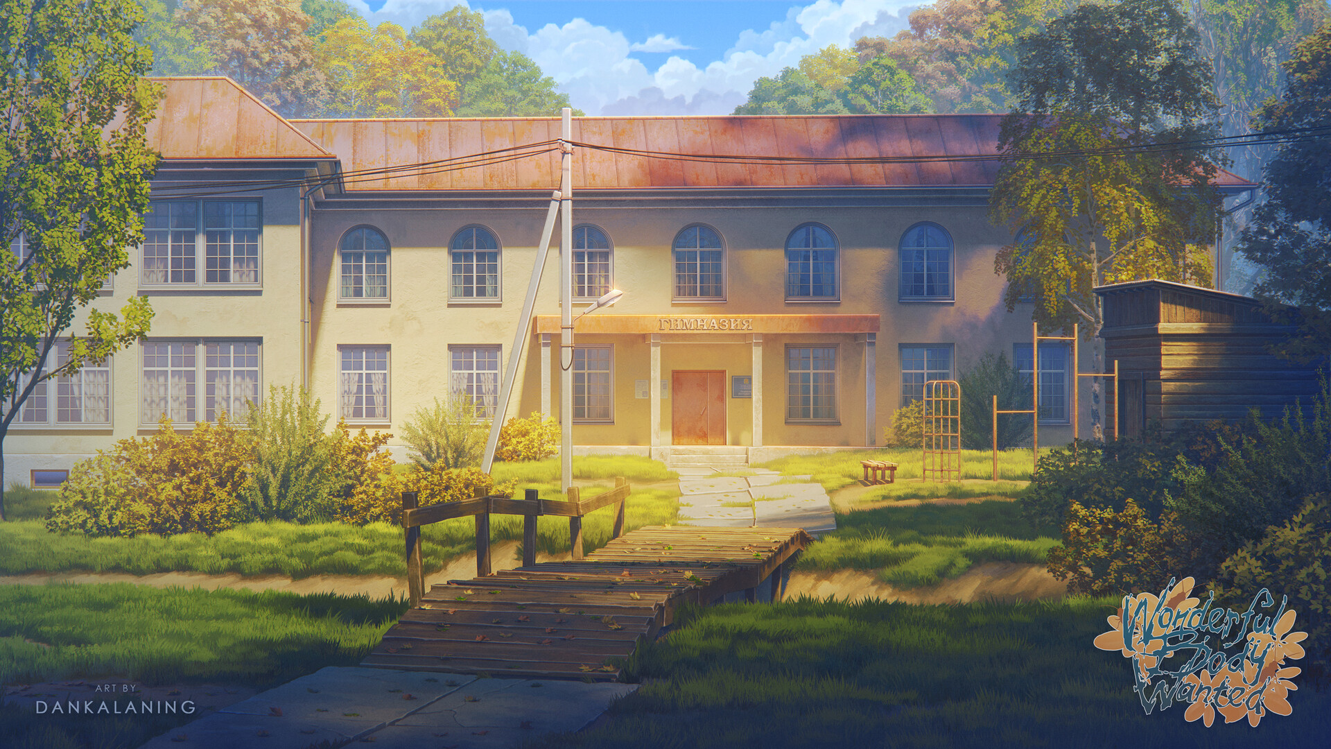 ArtStation - Old school, day [Wonderful Body Wanted]