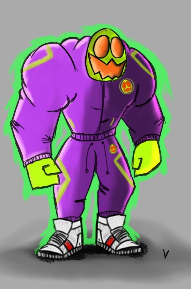 ArtStation - Pumpkin fighter