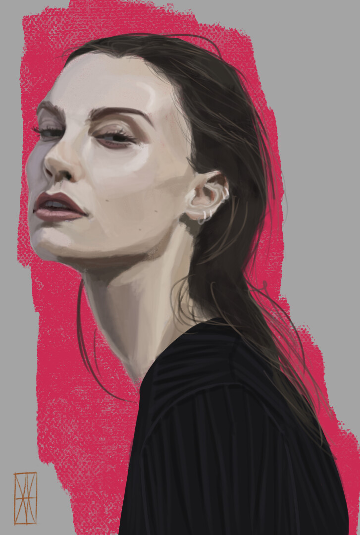 ArtStation - Girl Portrait Study #2