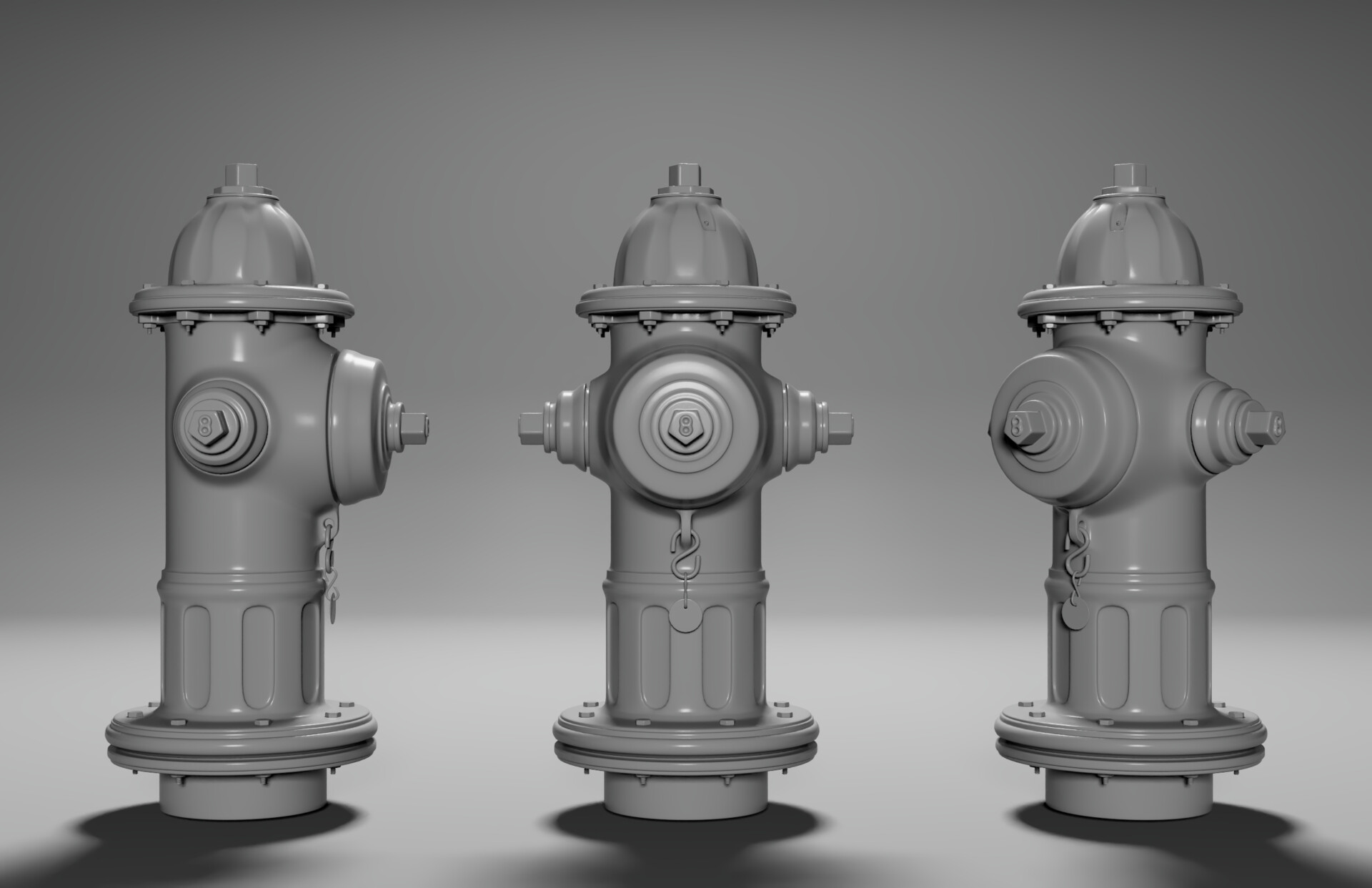 ArtStation - Fire Hydrant Modelling Project (Revised)