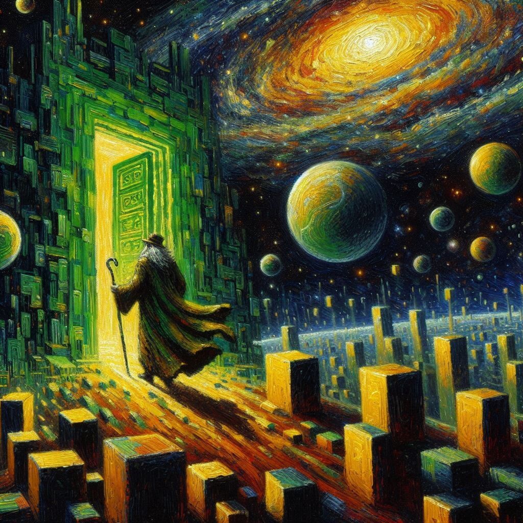 ArtStation - a wizard going to new worlds