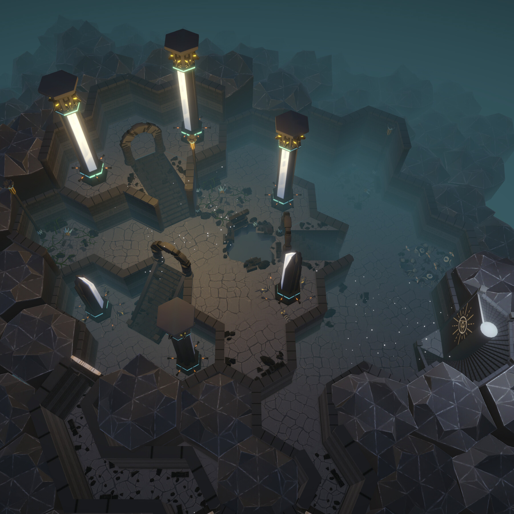 ArtStation - Rhïan Temple (Mobile RPG Dungeon)