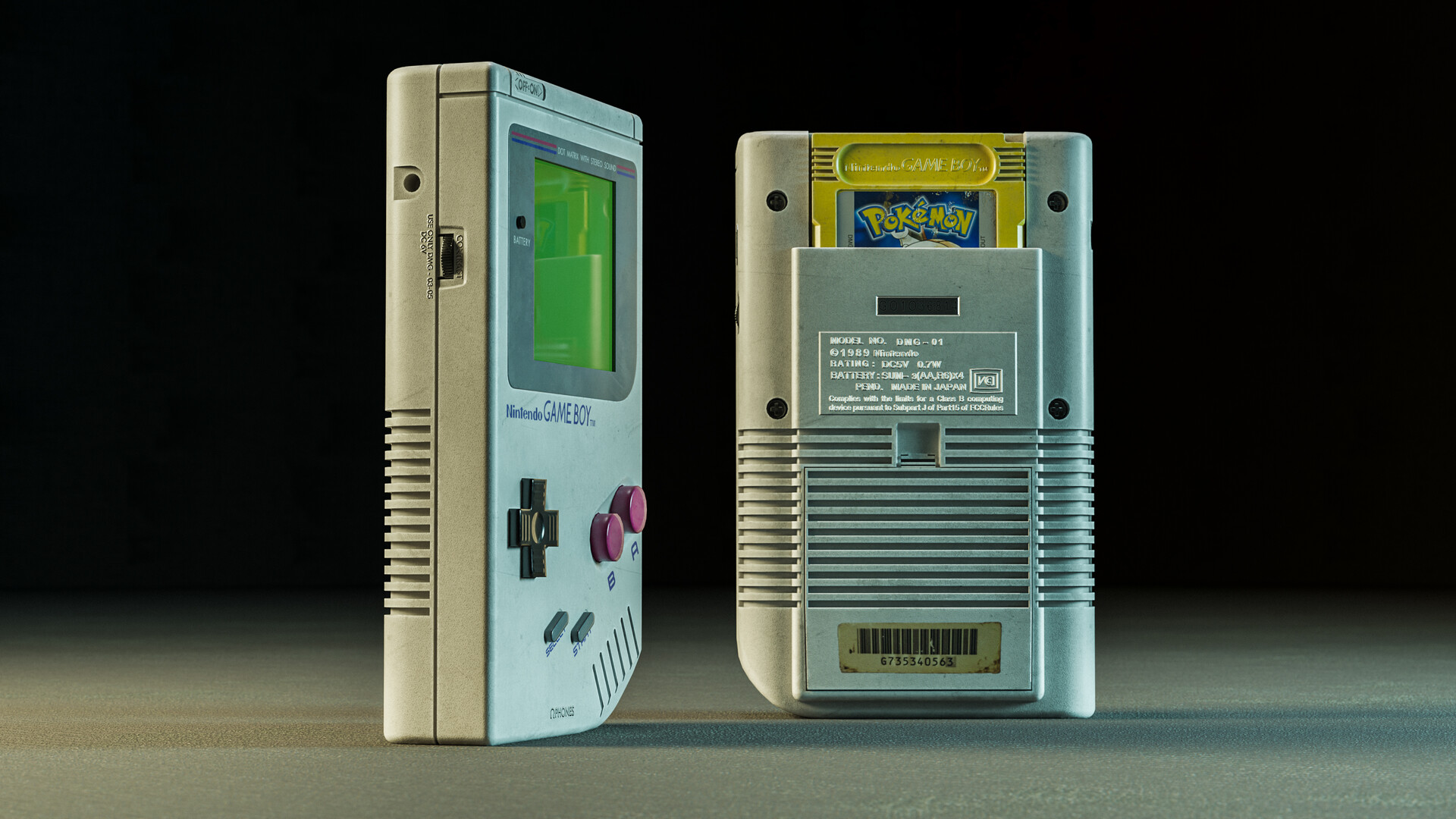 ArtStation - The Original Game Boy