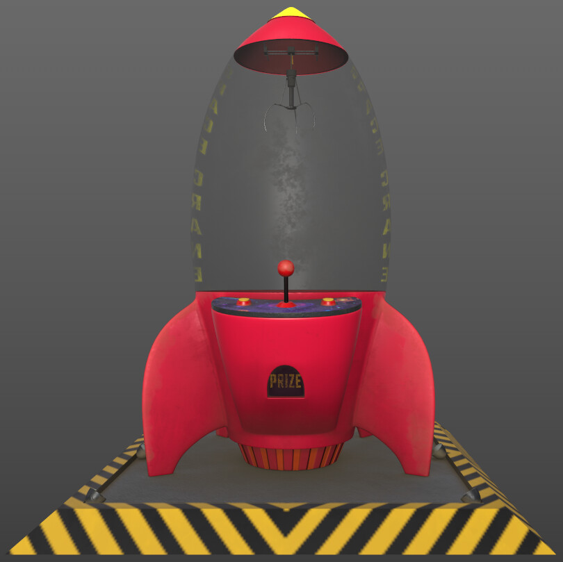 ArtStation - Space Crane - Toy Story