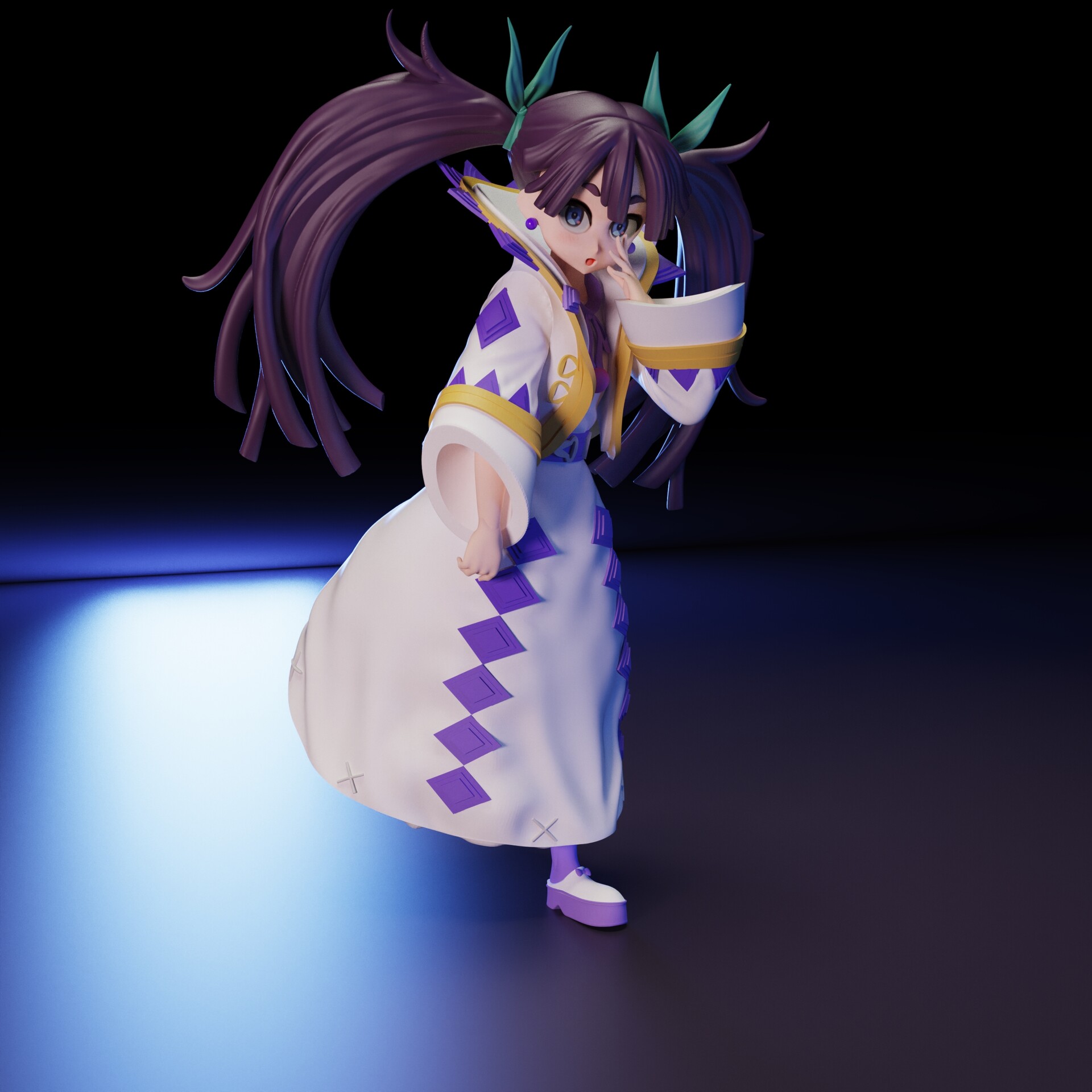 ArtStation - Alka from Suppose a Kid from the Last Dungeon Boonies Moved to a Starter Town