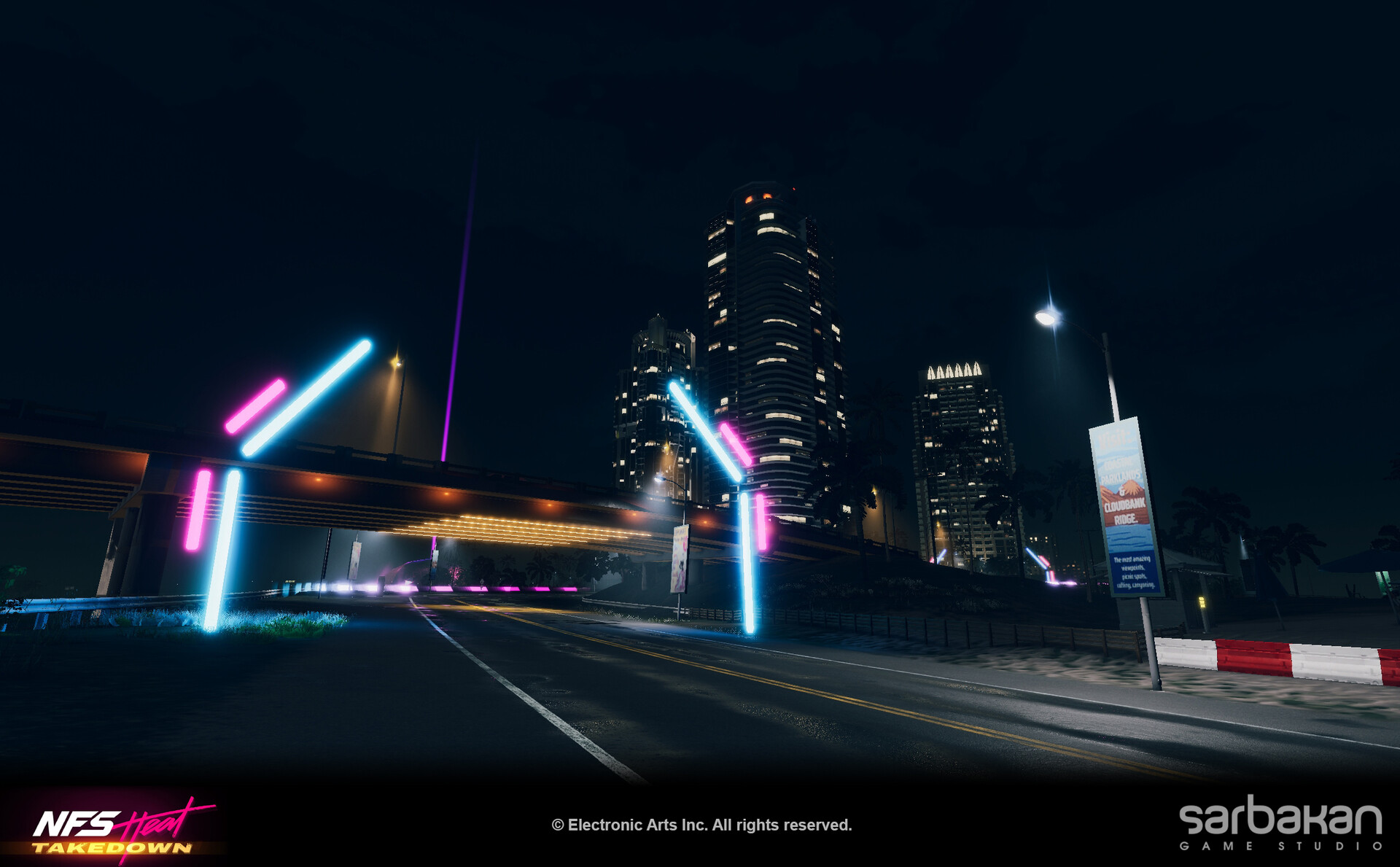 Mathieu Gosselin - Need for Speed: Heat Takedown environments