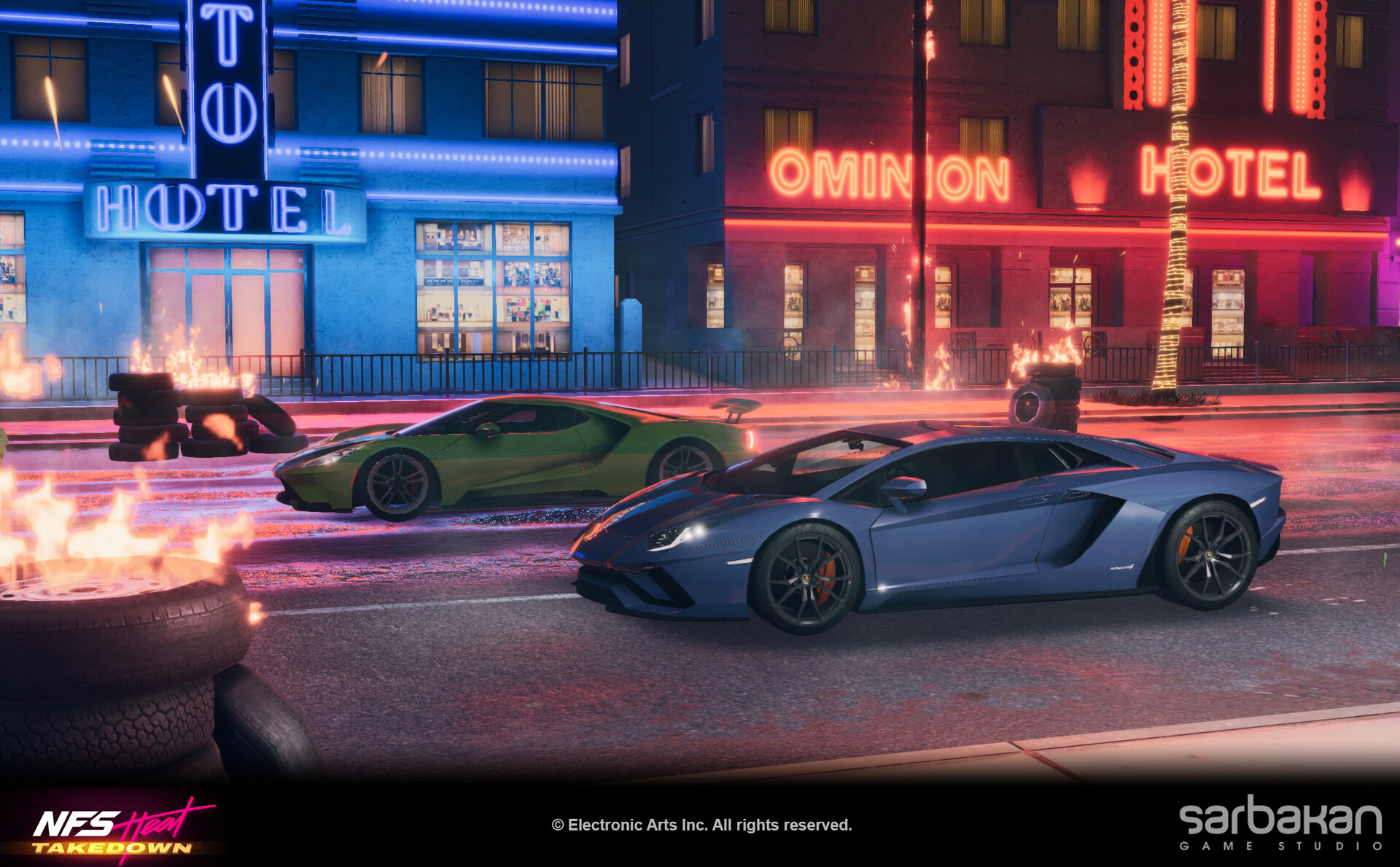 Mathieu Gosselin - Need for Speed: Heat Takedown environments