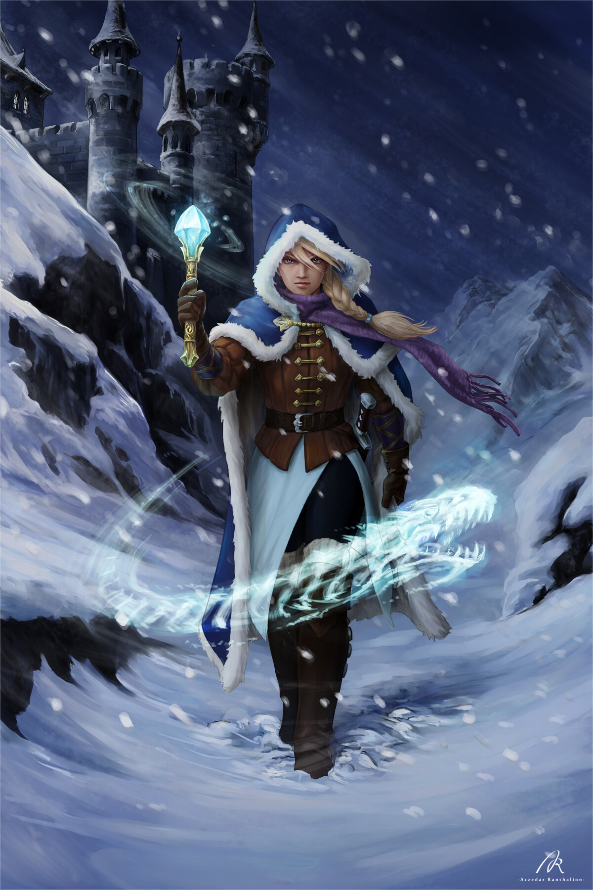 ArtStation - The Winter Mage