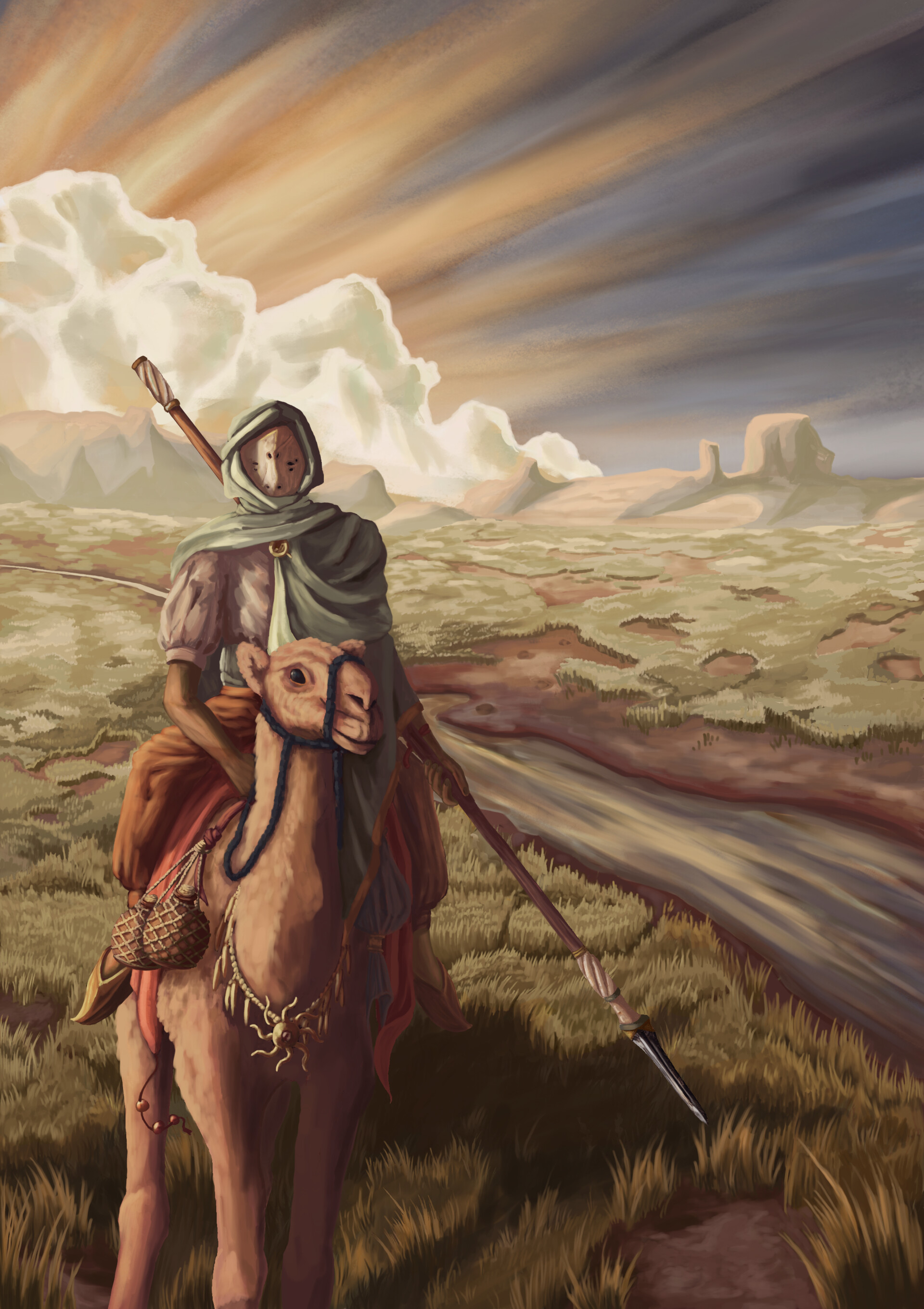 ArtStation - TTRPG Bookcover illustration