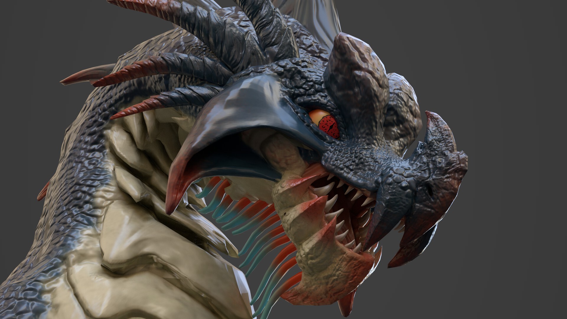 ArtStation - Deep Sea Dragon