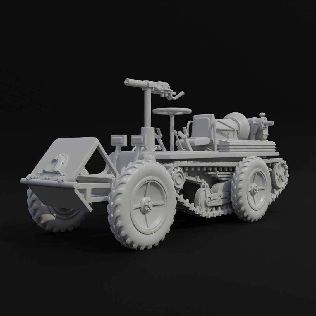 ArtStation - ADMK Mulus Tankette