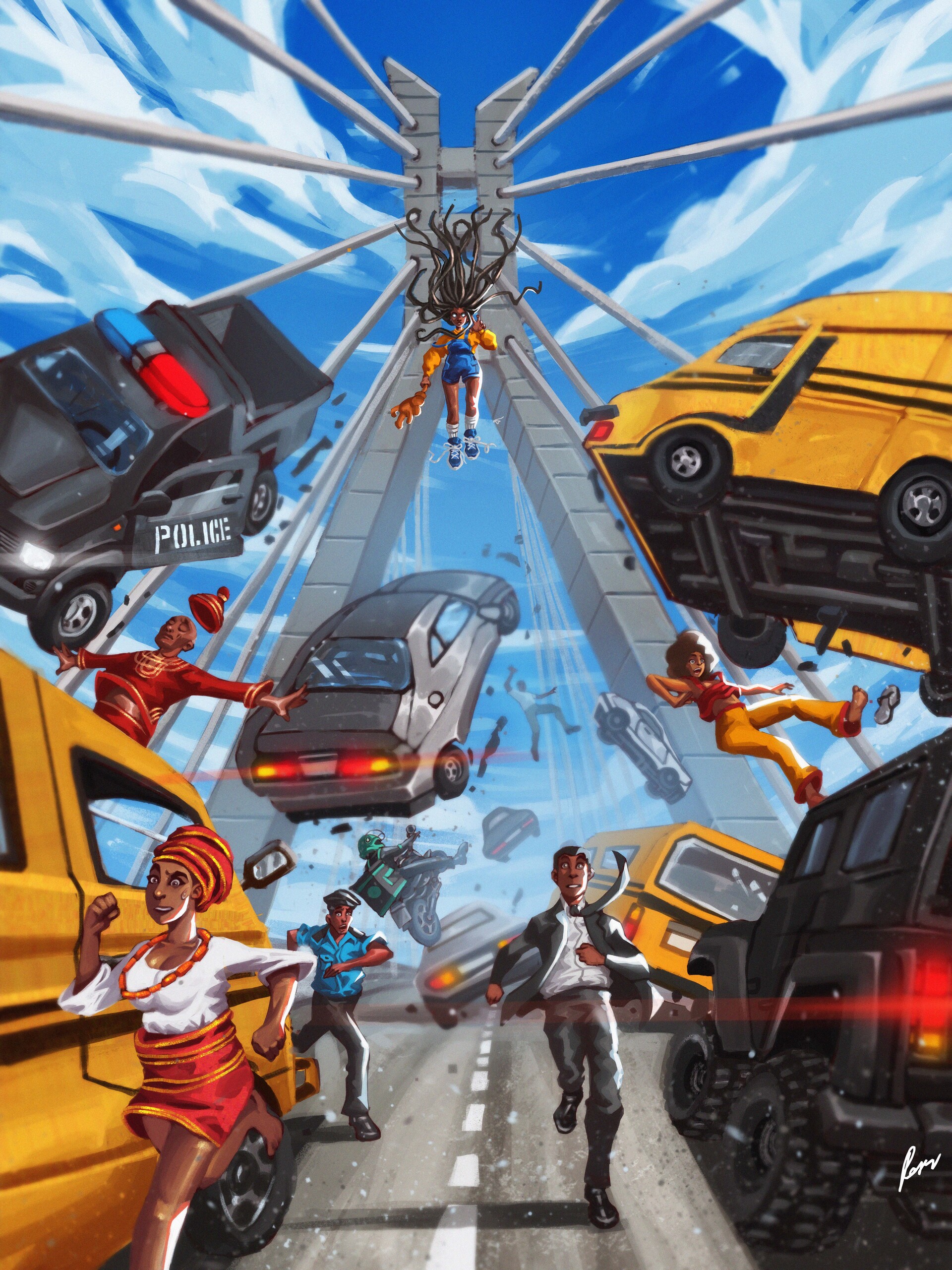 ArtStation - Traffic Jam!