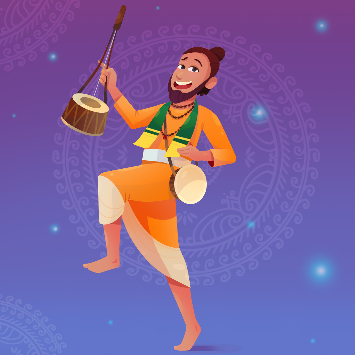 Anish Madan - Blissful Baul Dance