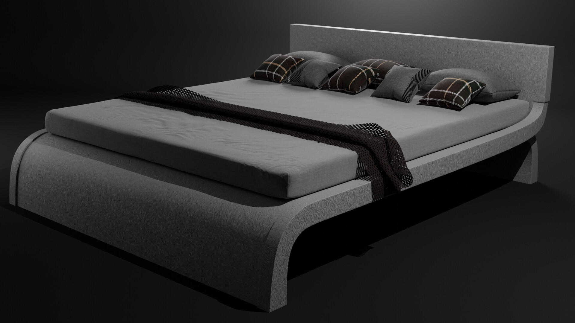 ArtStation - Modern Luxury Bed