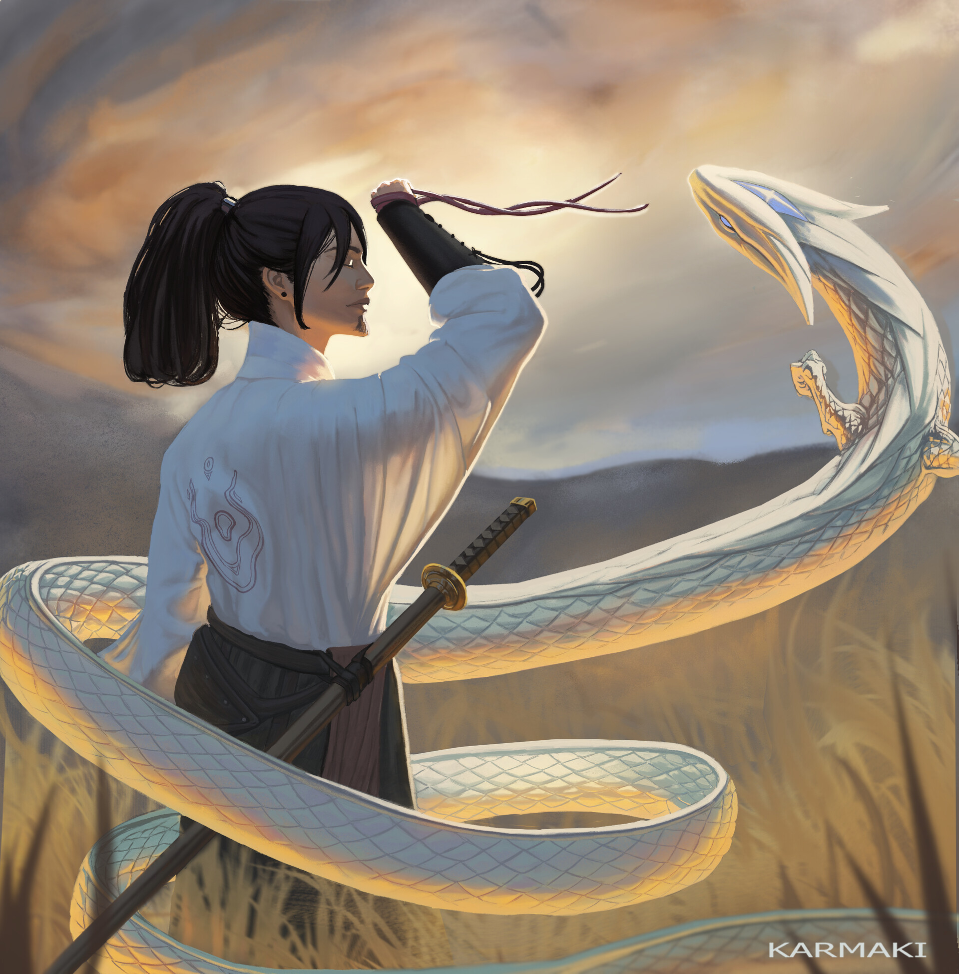 ArtStation - Wind Dragon