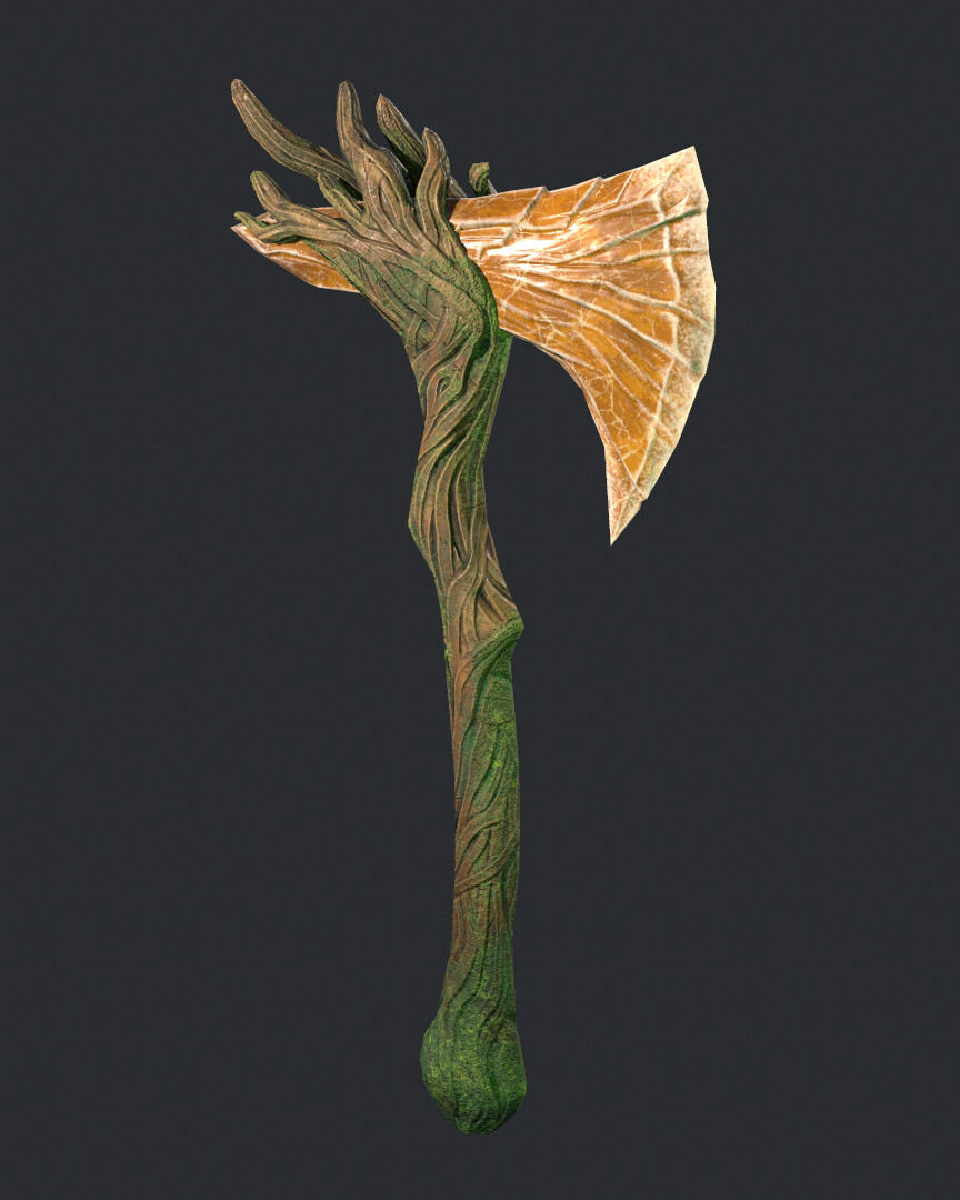 ArtStation - Woodland Axe