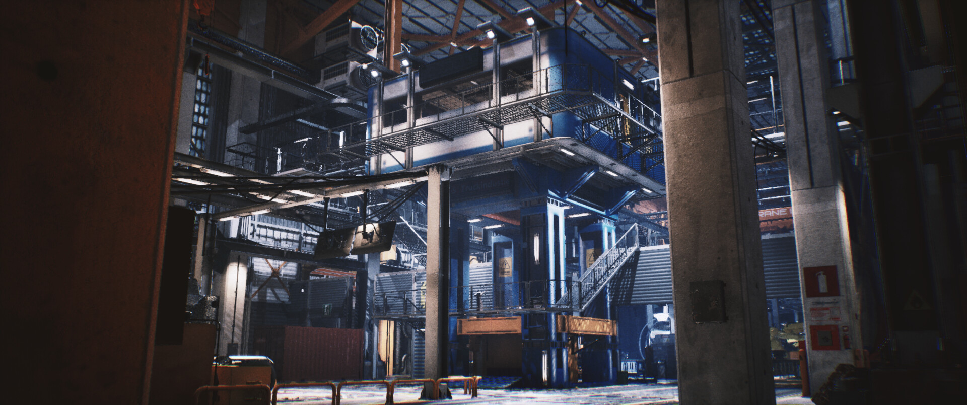 ArtStation - Re-light | Marketplace Factory Environment
