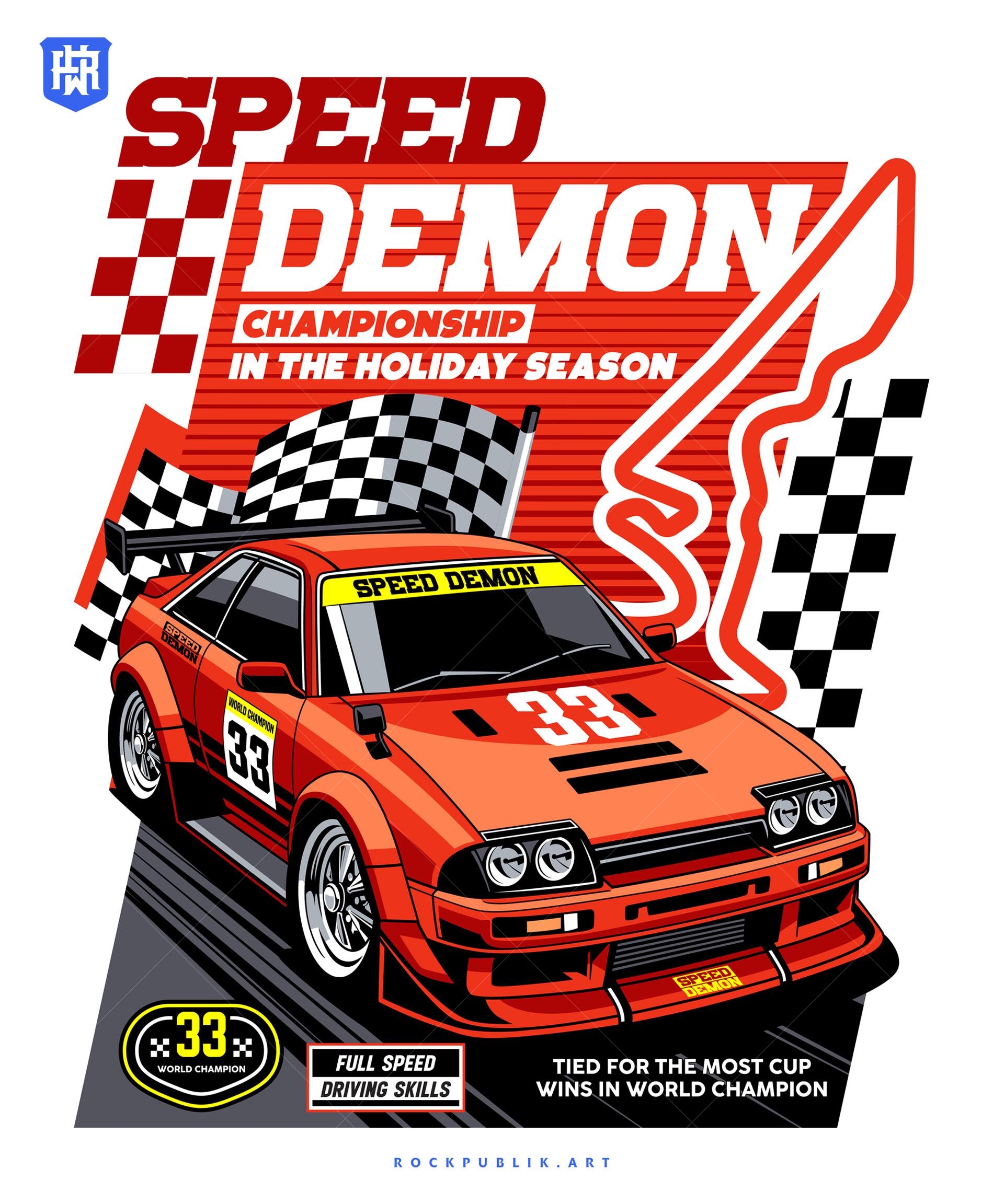 ArtStation - Speed Demon Racing Champion