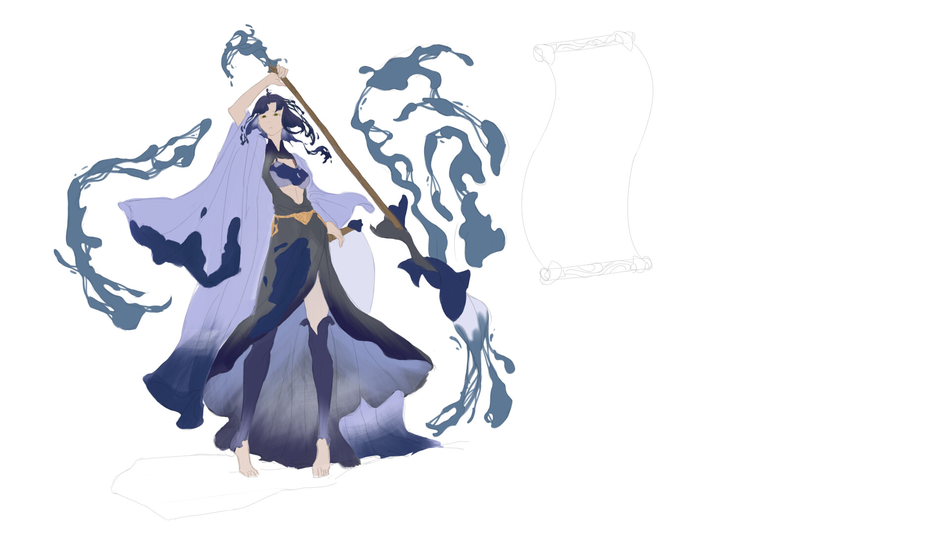 HWue Chen - Rissa - Character Design