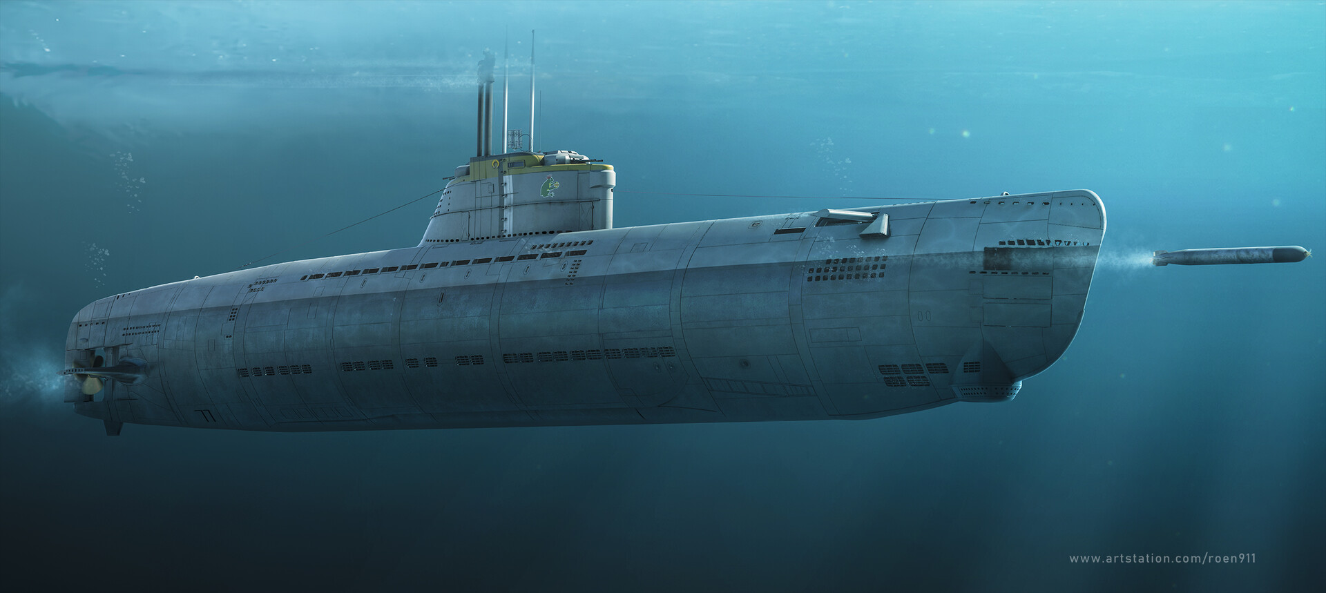 ArtStation - Type XXI U-boat 2540