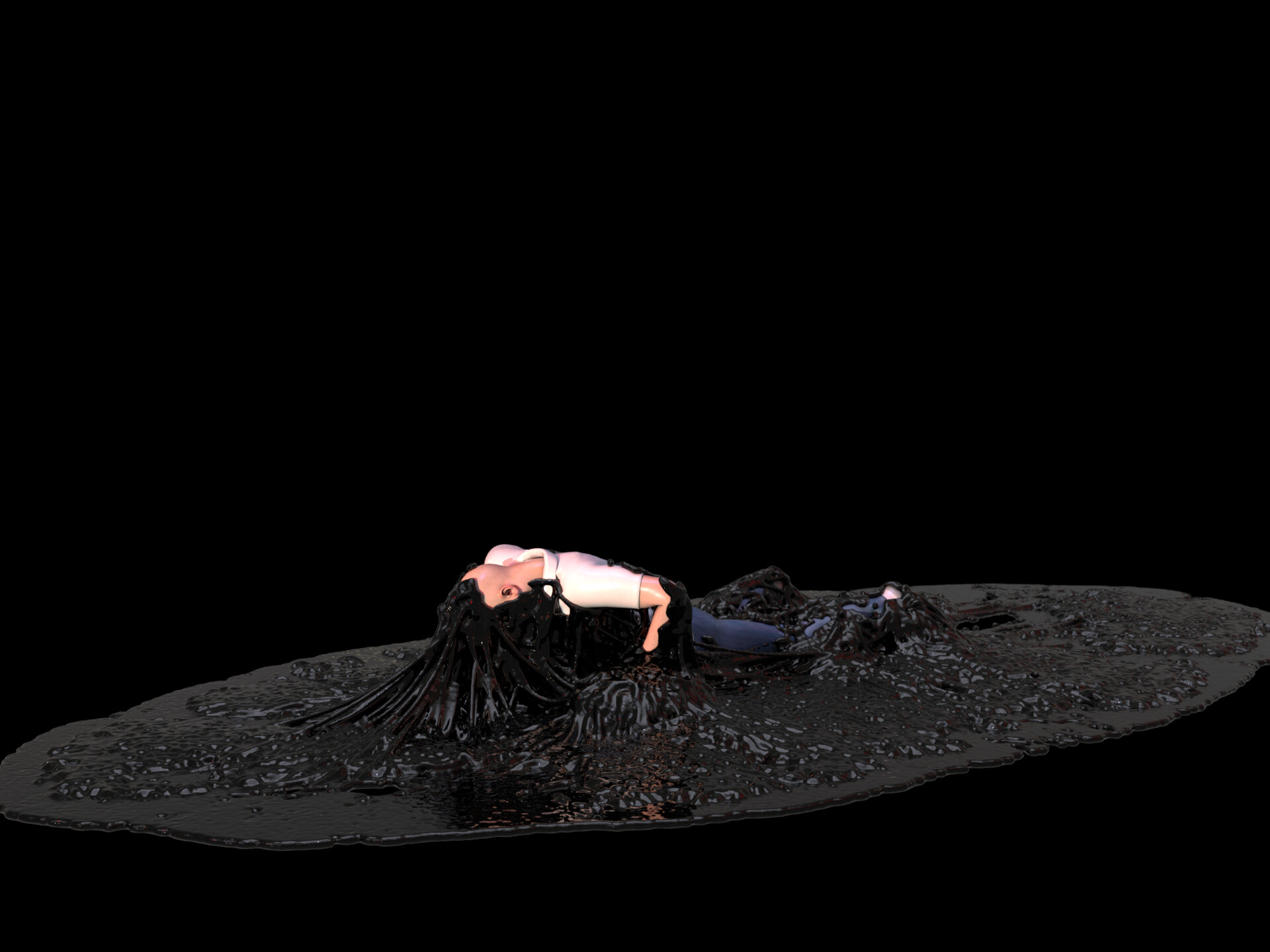 ArtStation - Black Venom Liquid