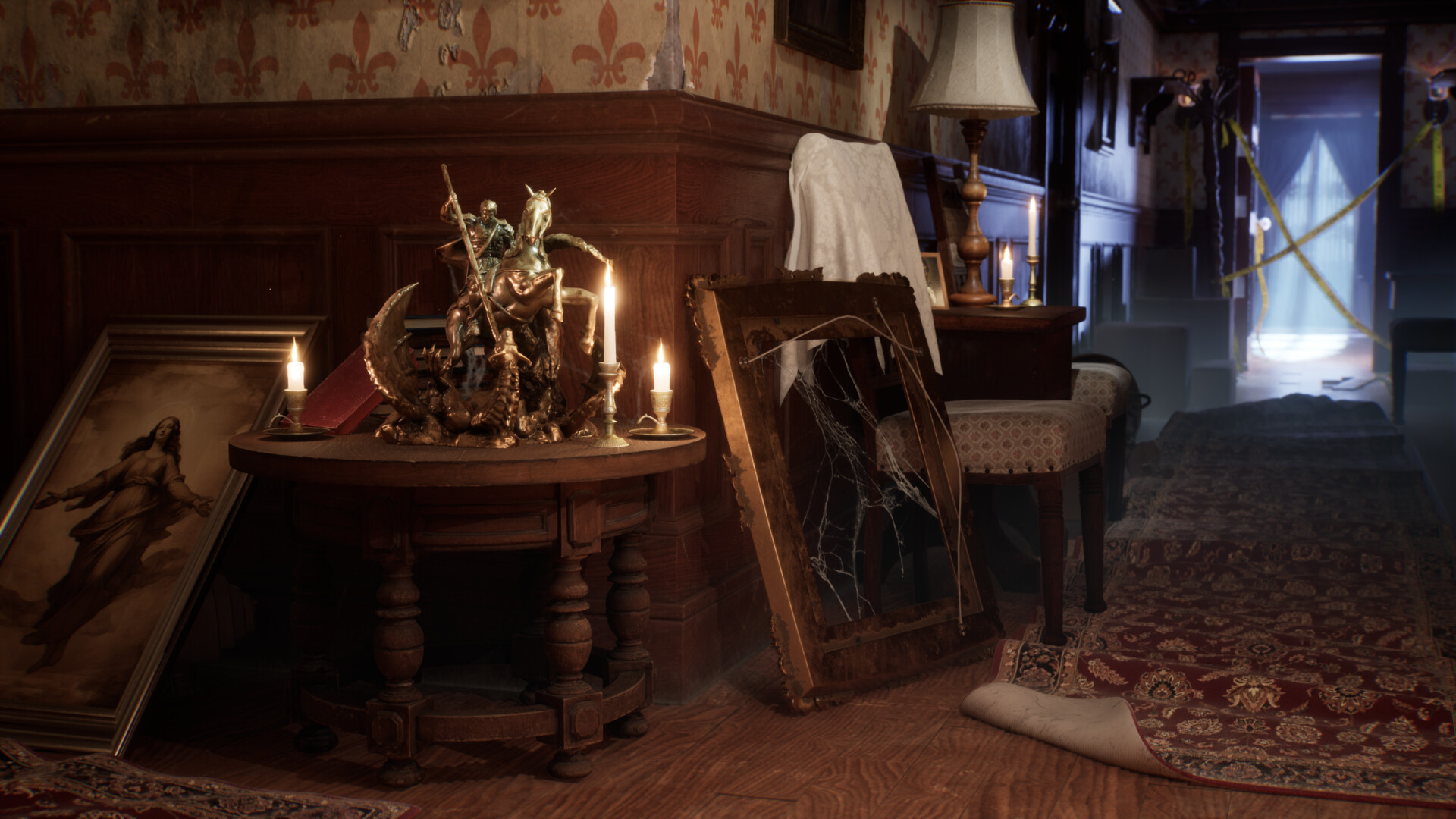 Bryan Tenorio - Old Mansion Hallway - UE5 Environment