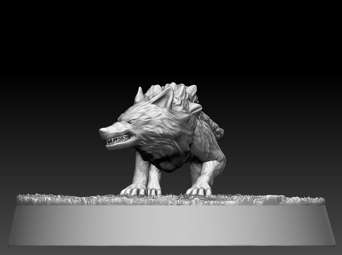 ArtStation - Goblin Mount-Dungeon Smithee miniature