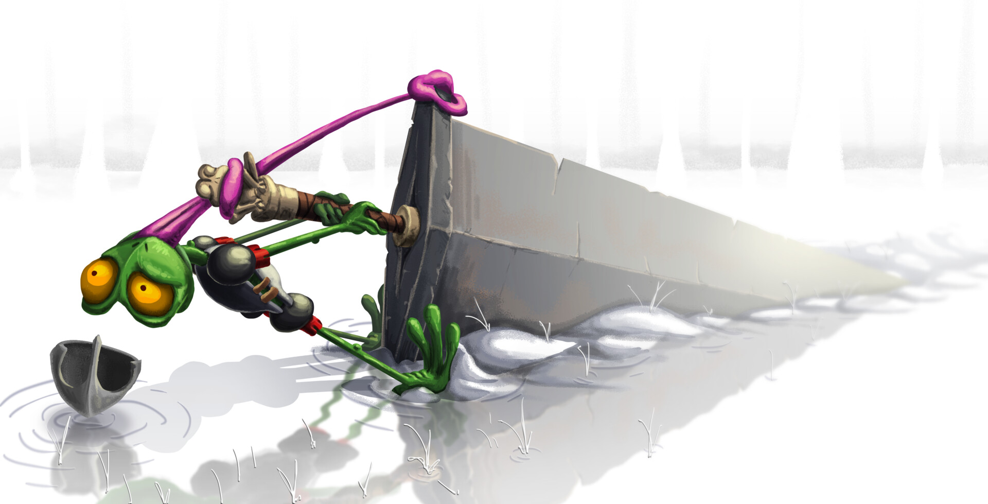 ArtStation - CDC - Frog Fighter