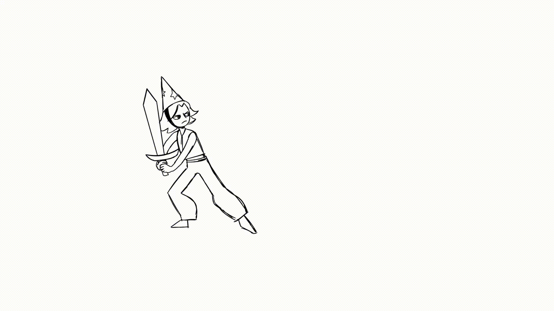 ArtStation - Liz with sword