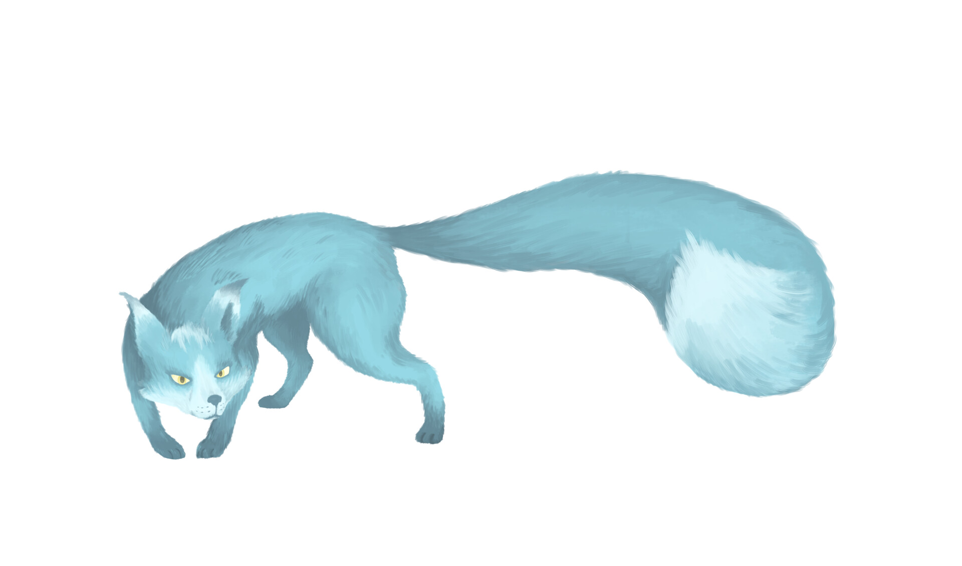 ArtStation - Creature Design - Blue Fox