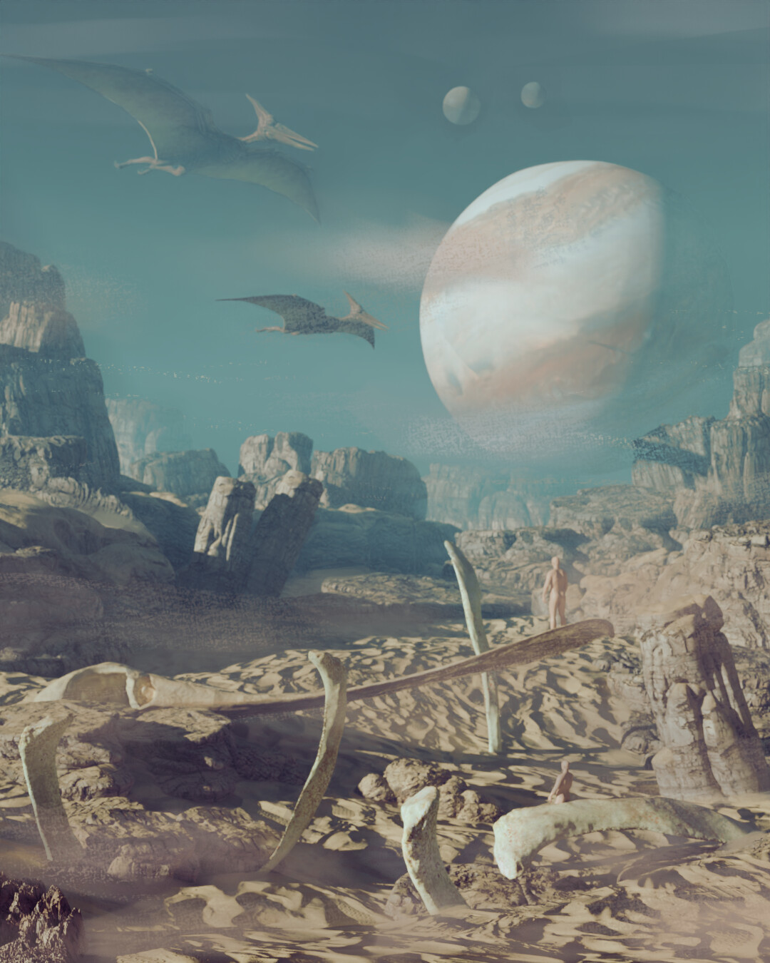 ArtStation - Planet landscape