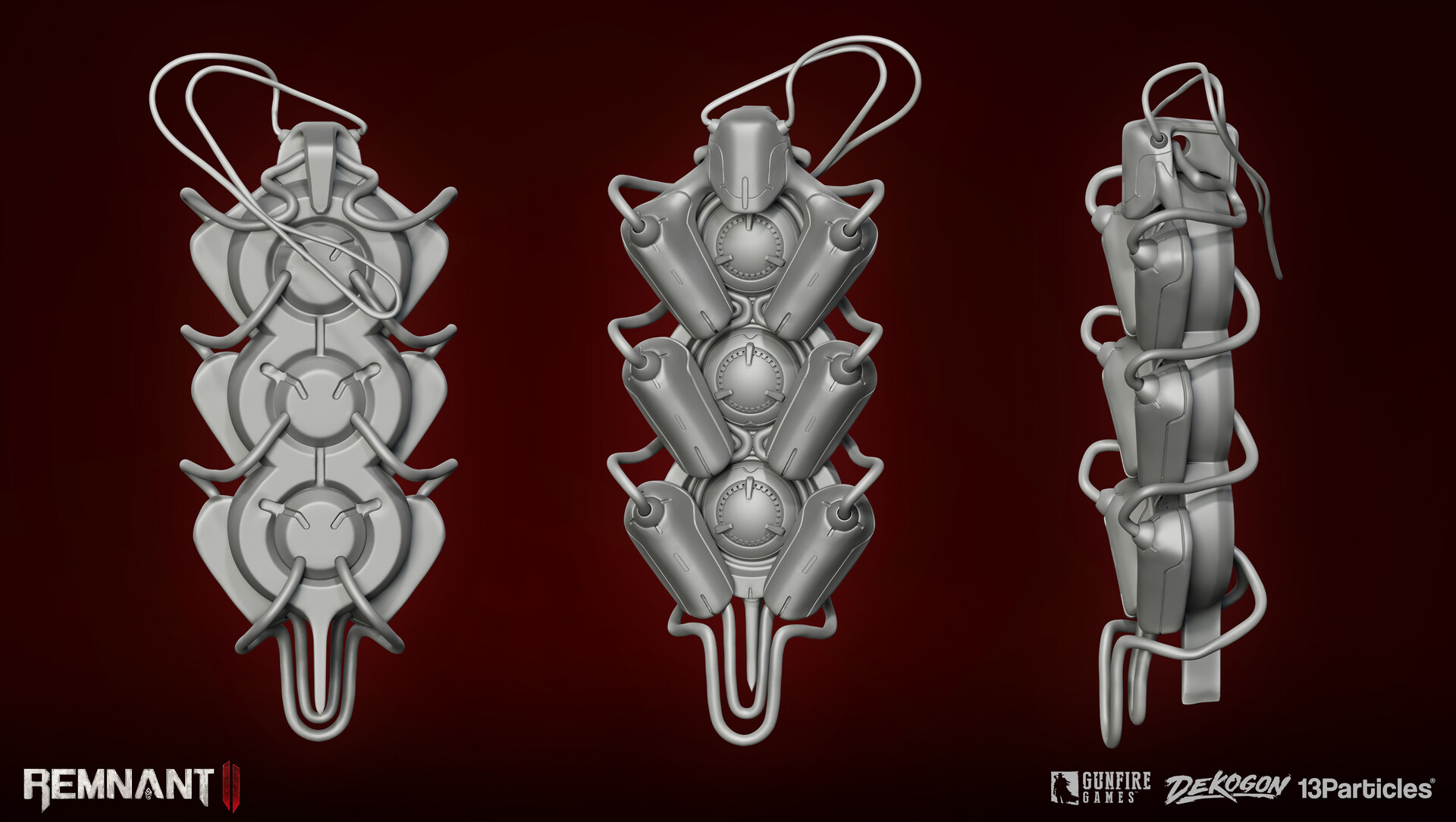 13 Particles Studio - Amulet - Reaction Chain