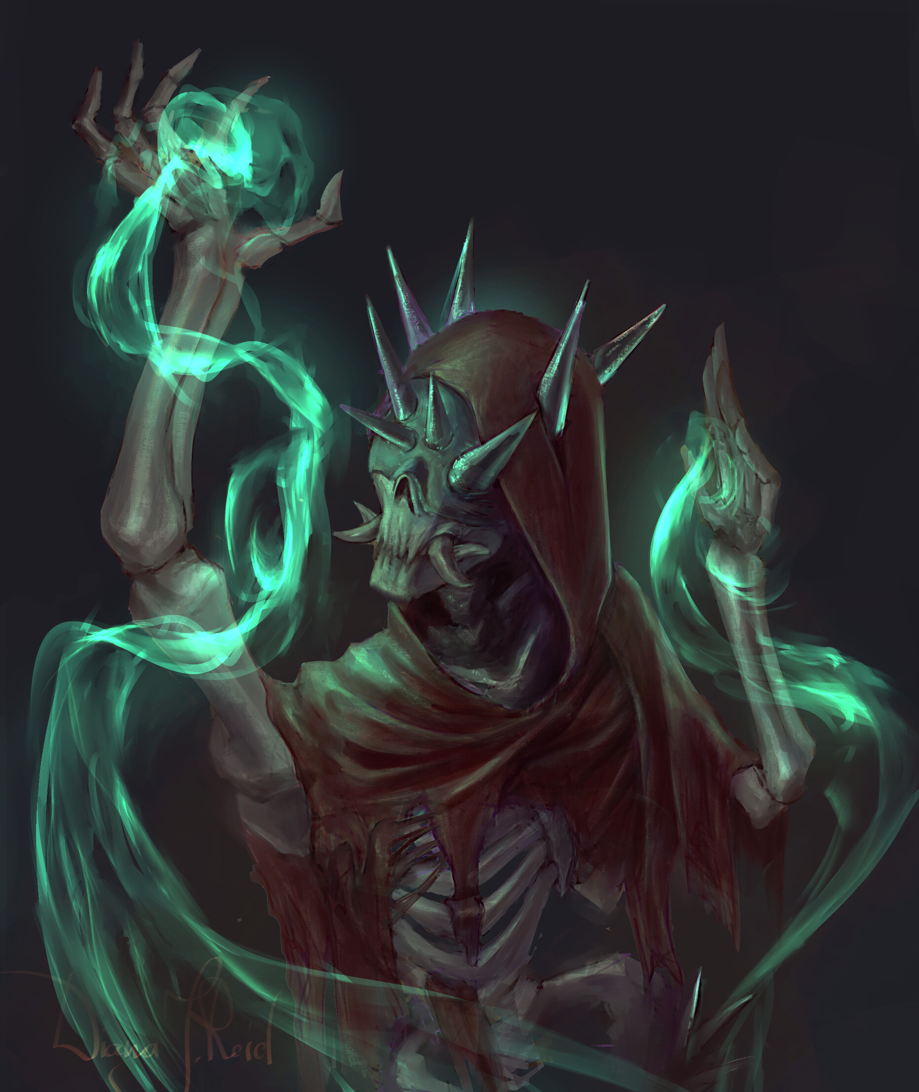 ArtStation - Lich Lady
