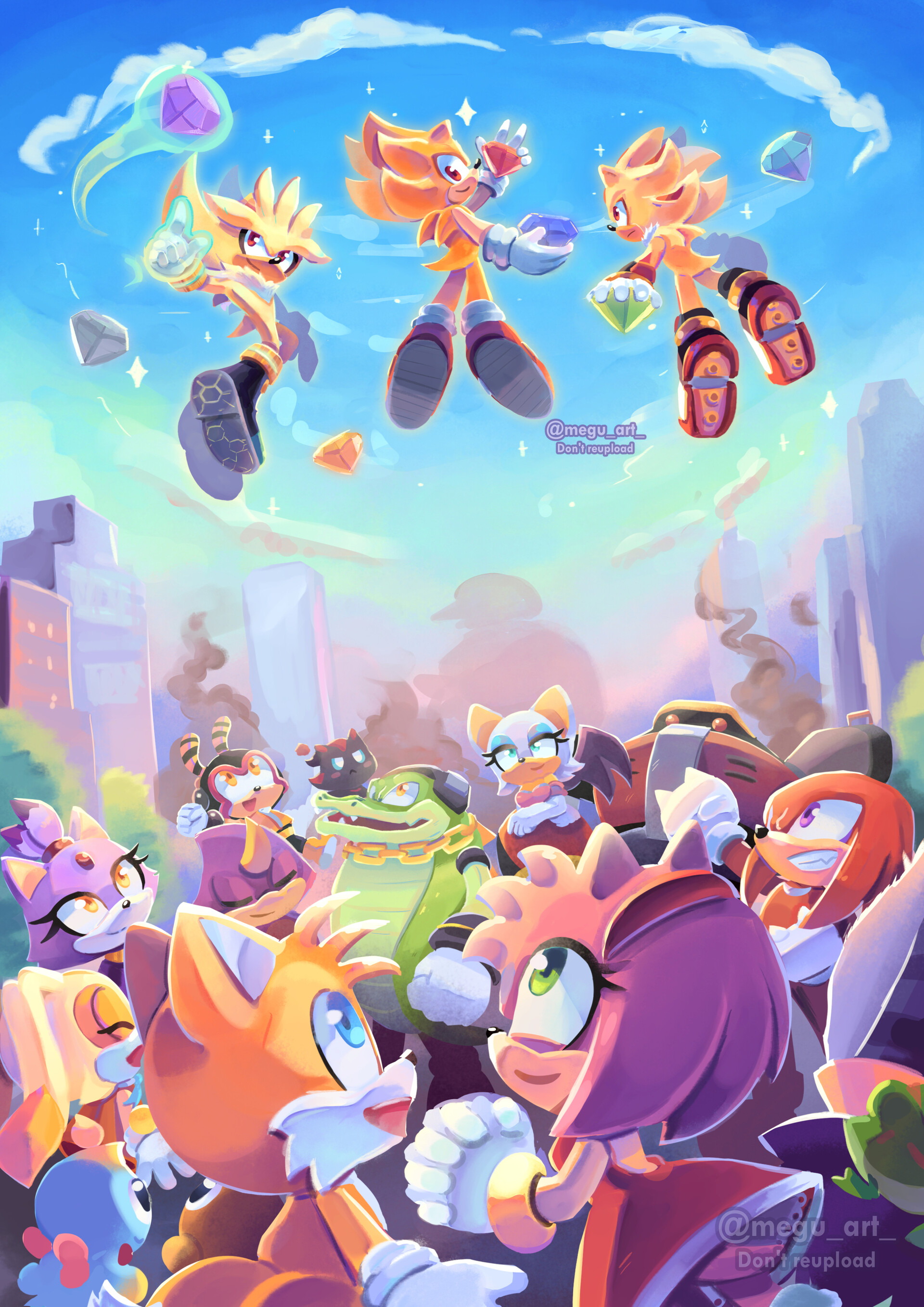 ArtStation - Sonic anniversary