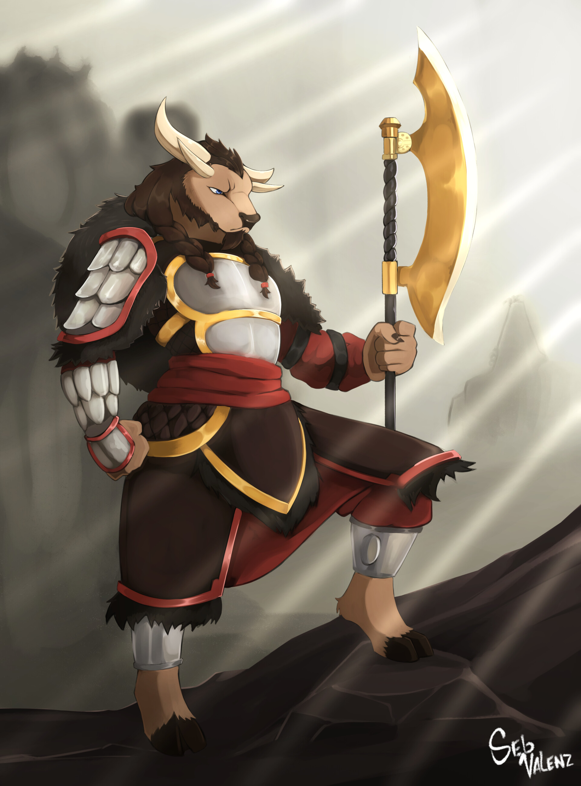 ArtStation - Minotaur Commission