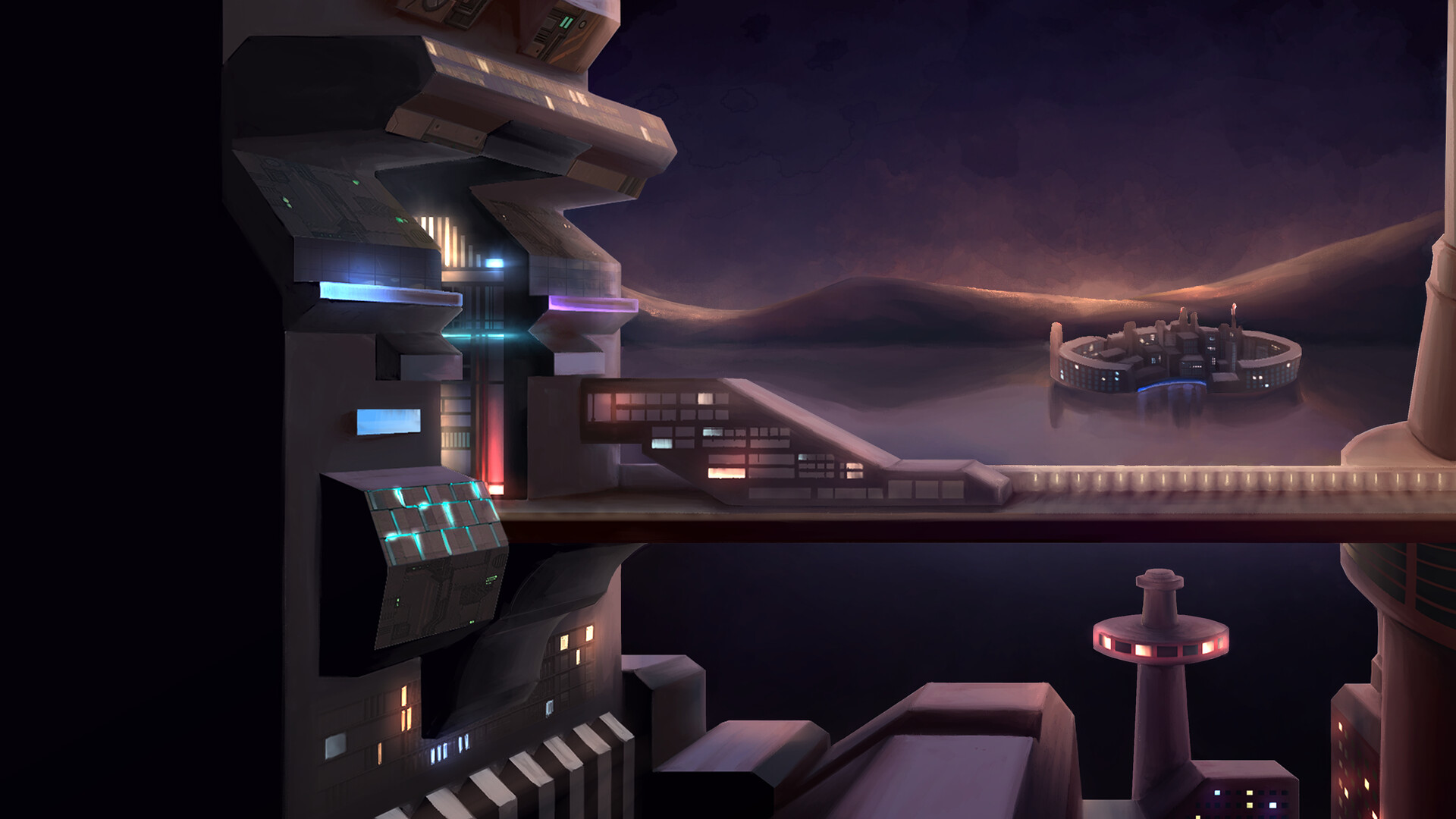 ArtStation - Scenes for a personal animated film - The Future (2022)