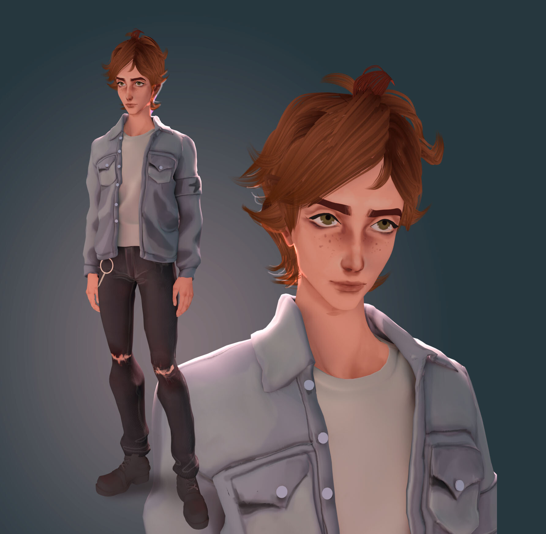 ArtStation - Jean stylised model